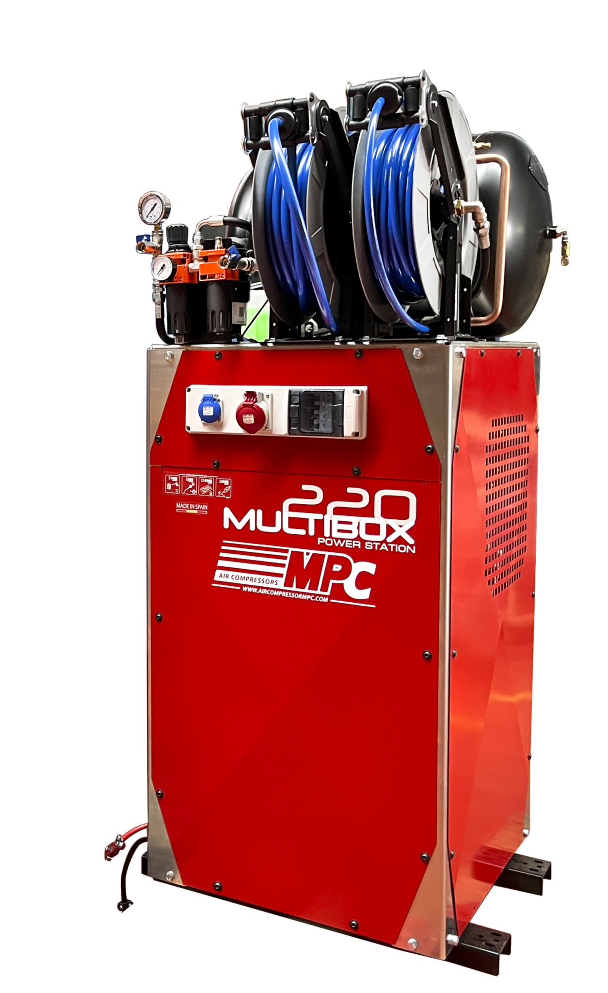 MULTIBOX 220 DELUXE (100 L) - aircompressormpc