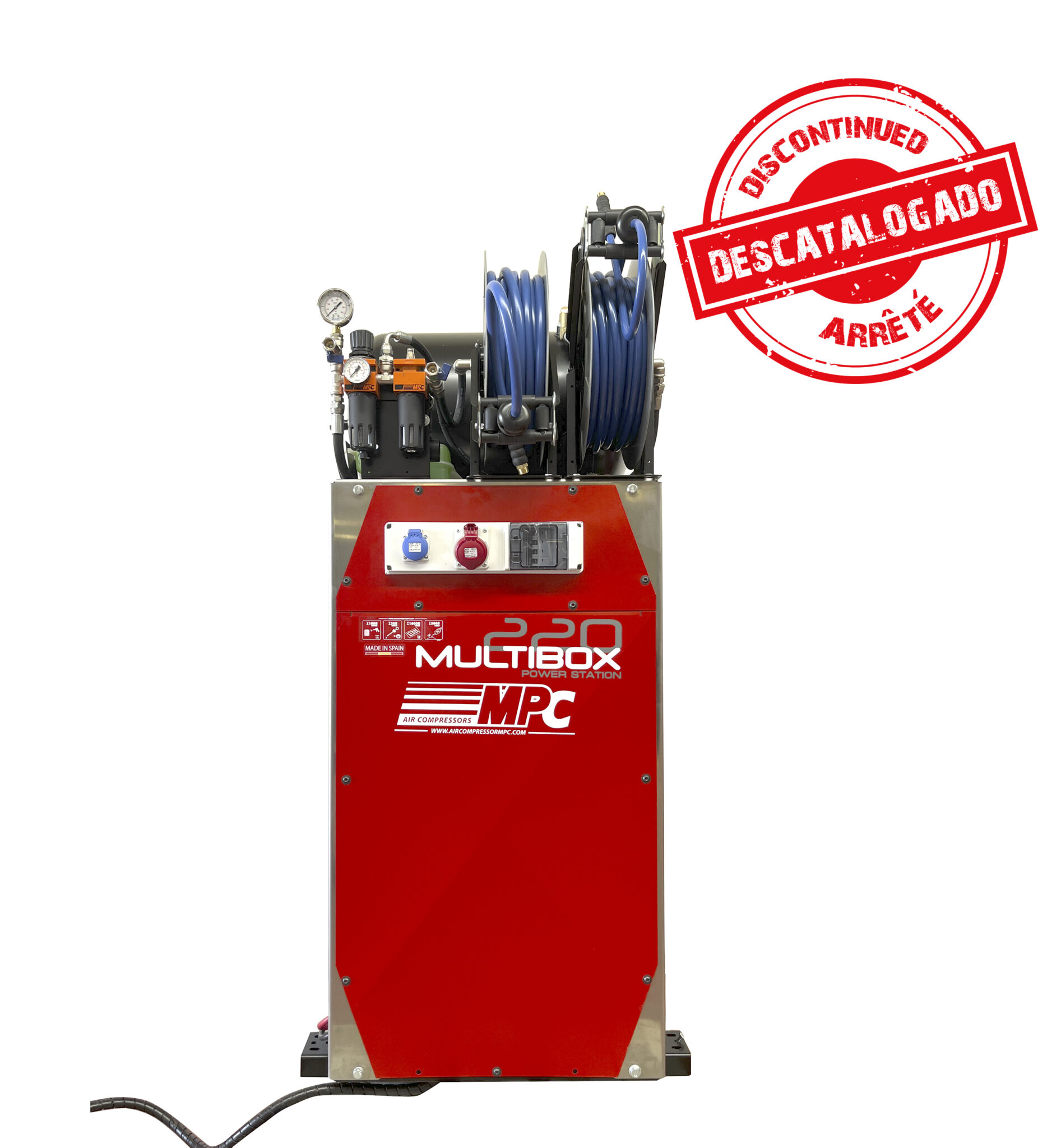 MULTIBOX 220 DELUXE (100 L) - aircompressormpc