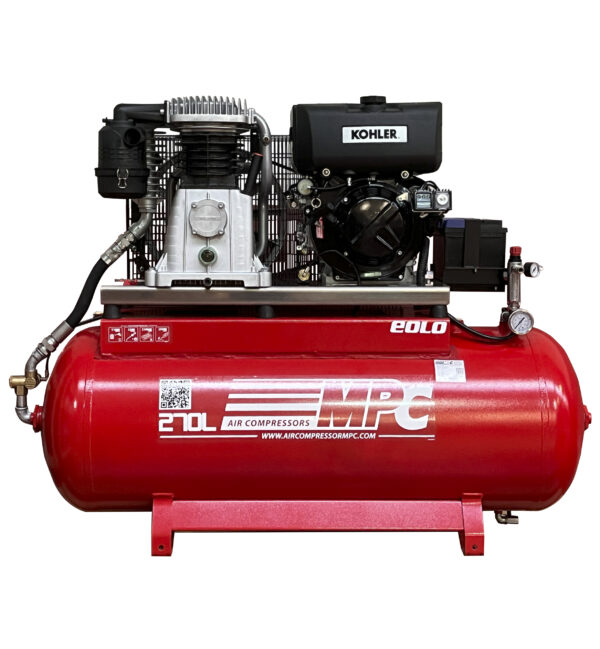 EOLO 130D MOTOR COMPRESSOR (270 L) - aircompressormpc